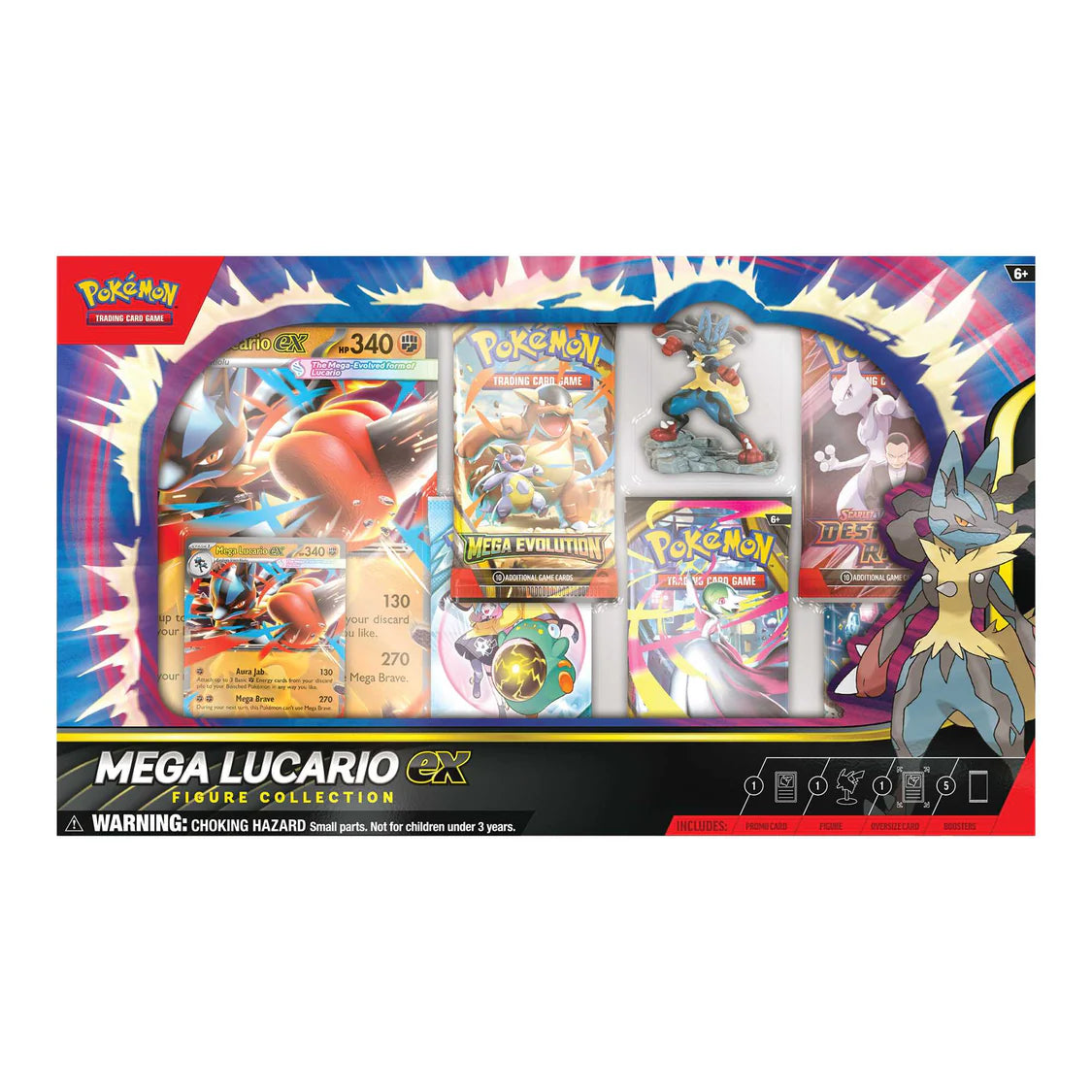 Mega Lucario EX Figure Collection Box – StellarCards