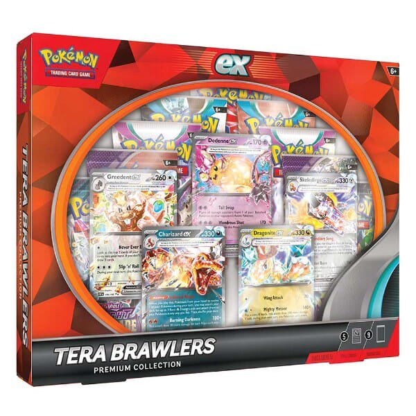 Pokemon TCG: Tera Brawlers Premium Collection – StellarCards